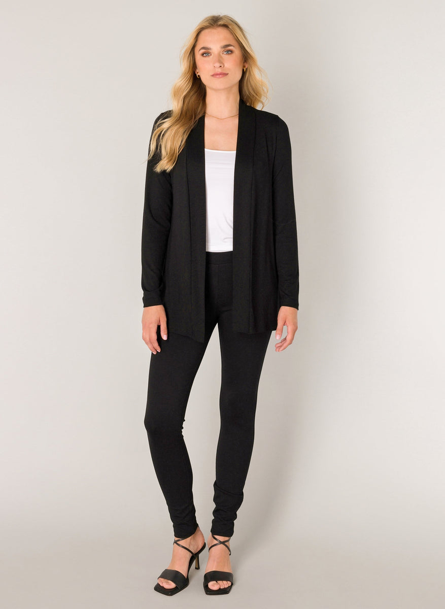 Base Level 6000001 YALA LONG CARDIGAN black yayla – Velvet Ramsbottom